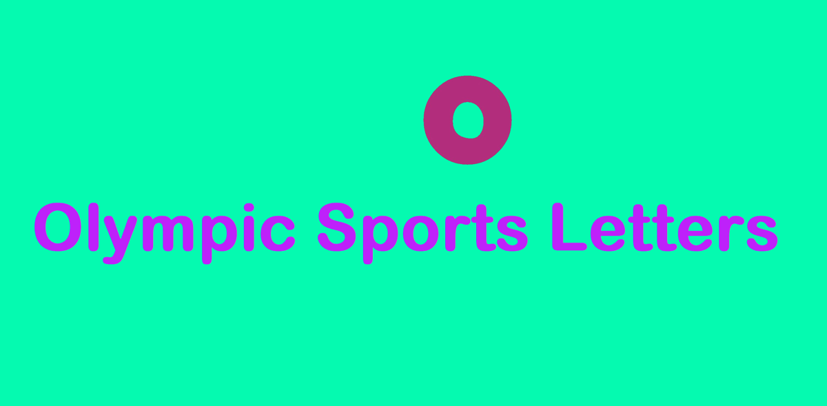Olympic Sports Letters | Idea Wiki | Fandom