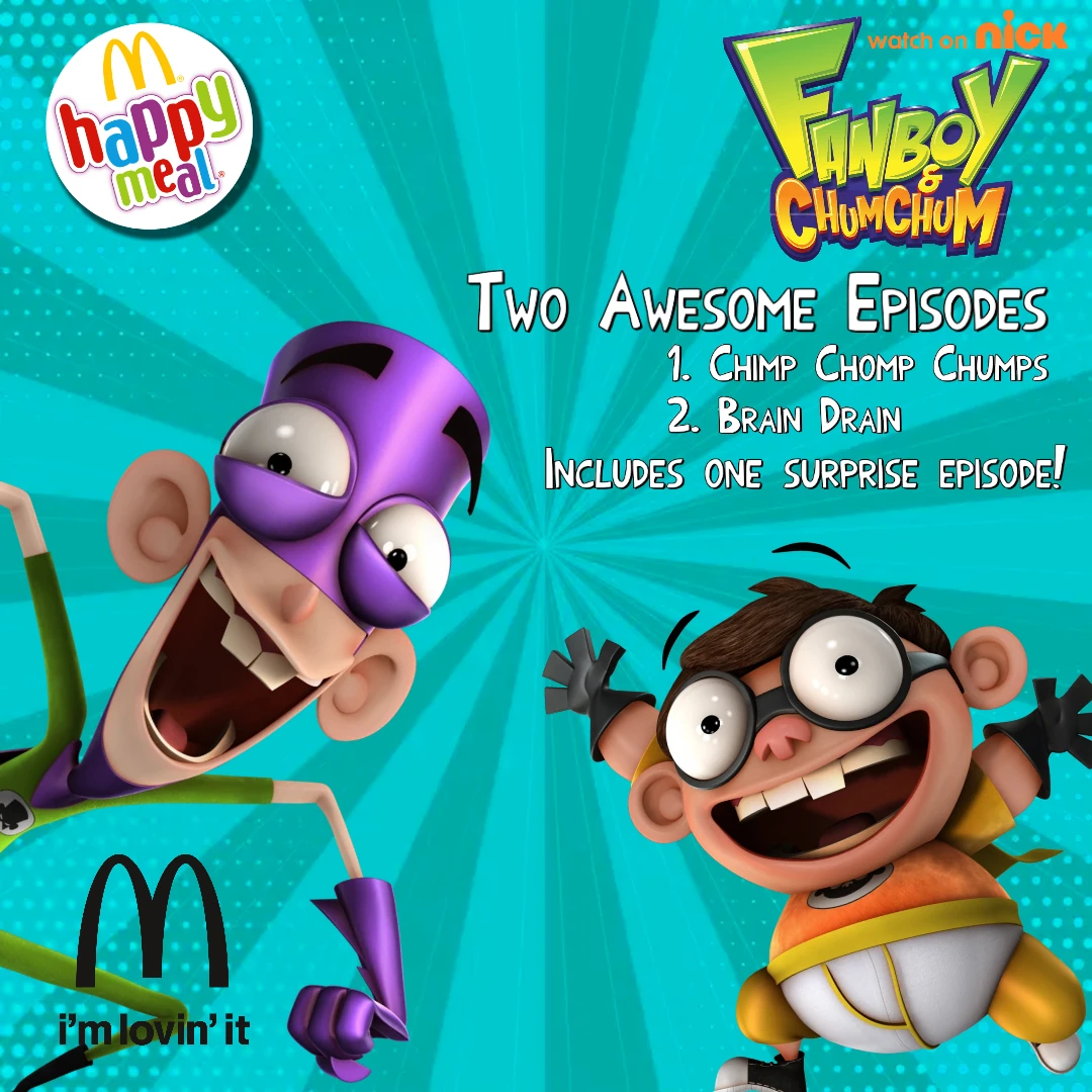 Two Awesome Episodes! (Fanboy & Chum Chum McDonalds CD-Rom) | Idea Wiki ...