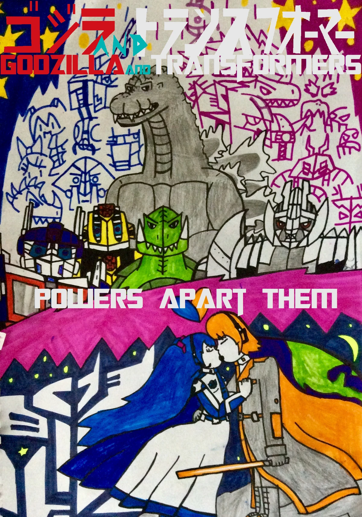 Godzilla Vs Transformers