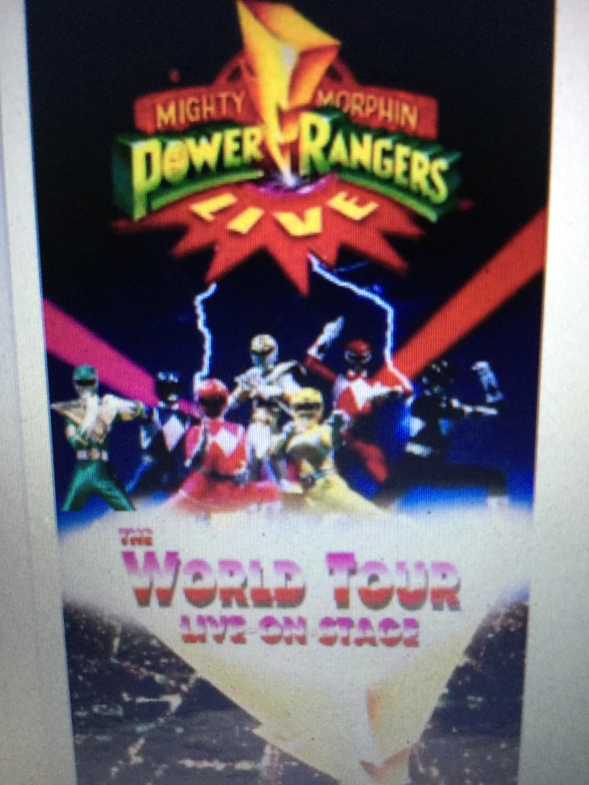 Mighty Morphin Power Rangers: World Tour Live on Stage (Tdk Version ...