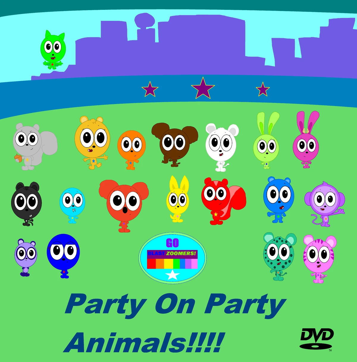 Go Blast Zoomers! Party On Party Animals | Idea Wiki | Fandom