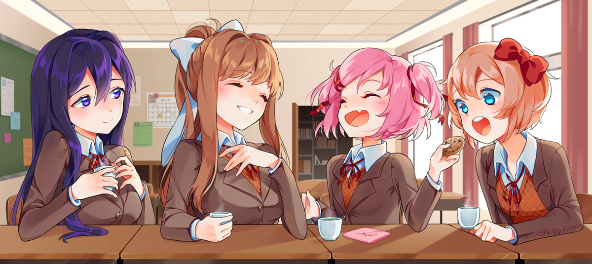 Doki Doki Literature Club The Series Idea Wiki Fandom