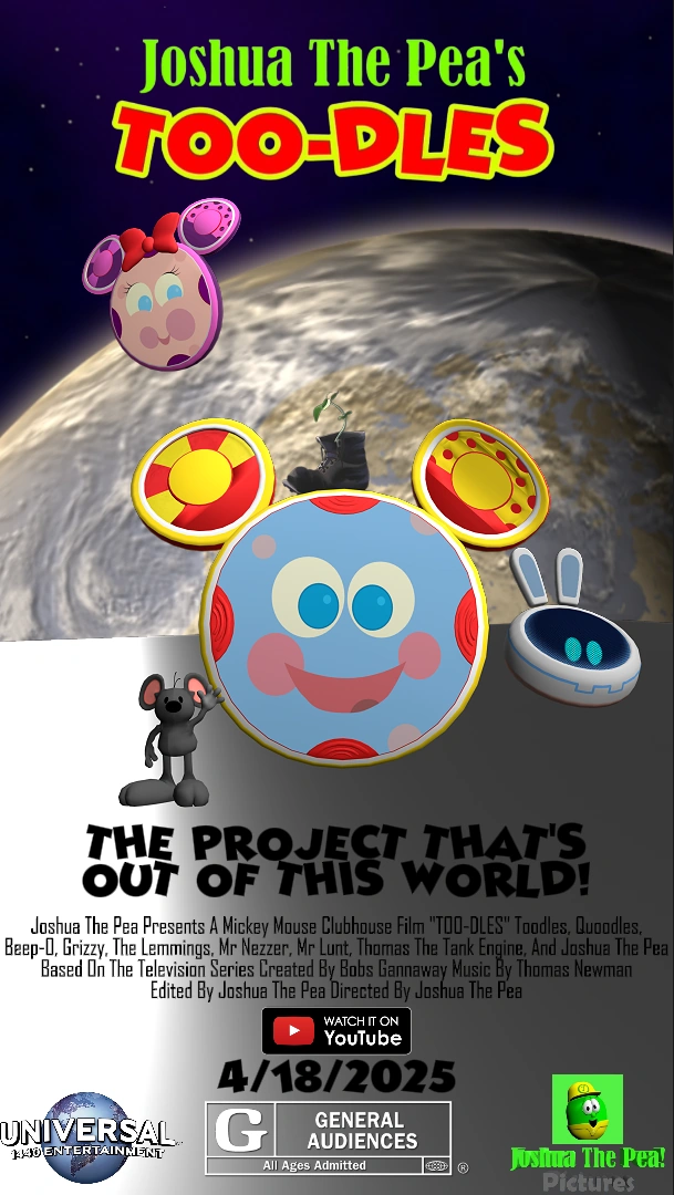 Joshua The Pea's TOO-DLES: A Mickey Mouse Clubhouse Movie | Idea Wiki ...