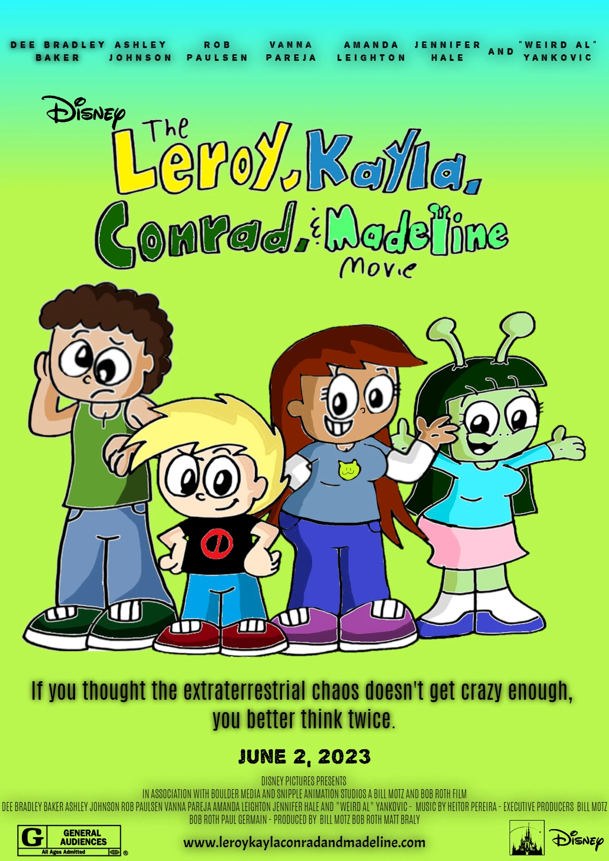 The Leroy, Kayla, Conrad, and Madeline Movie | Idea Wiki | Fandom