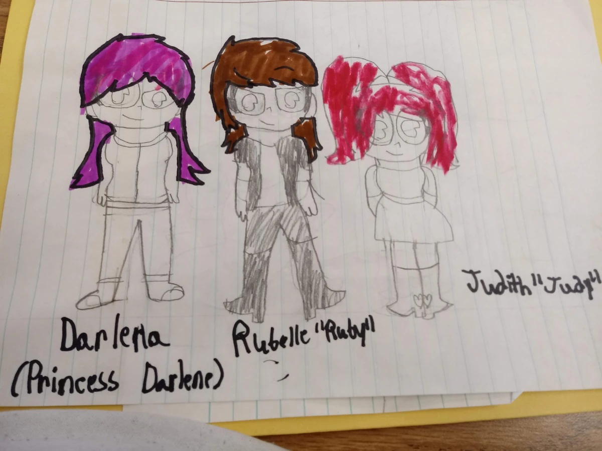 User blog:A Wacky and Edgy Duck/The Heroettes drawings I did | Idea ...