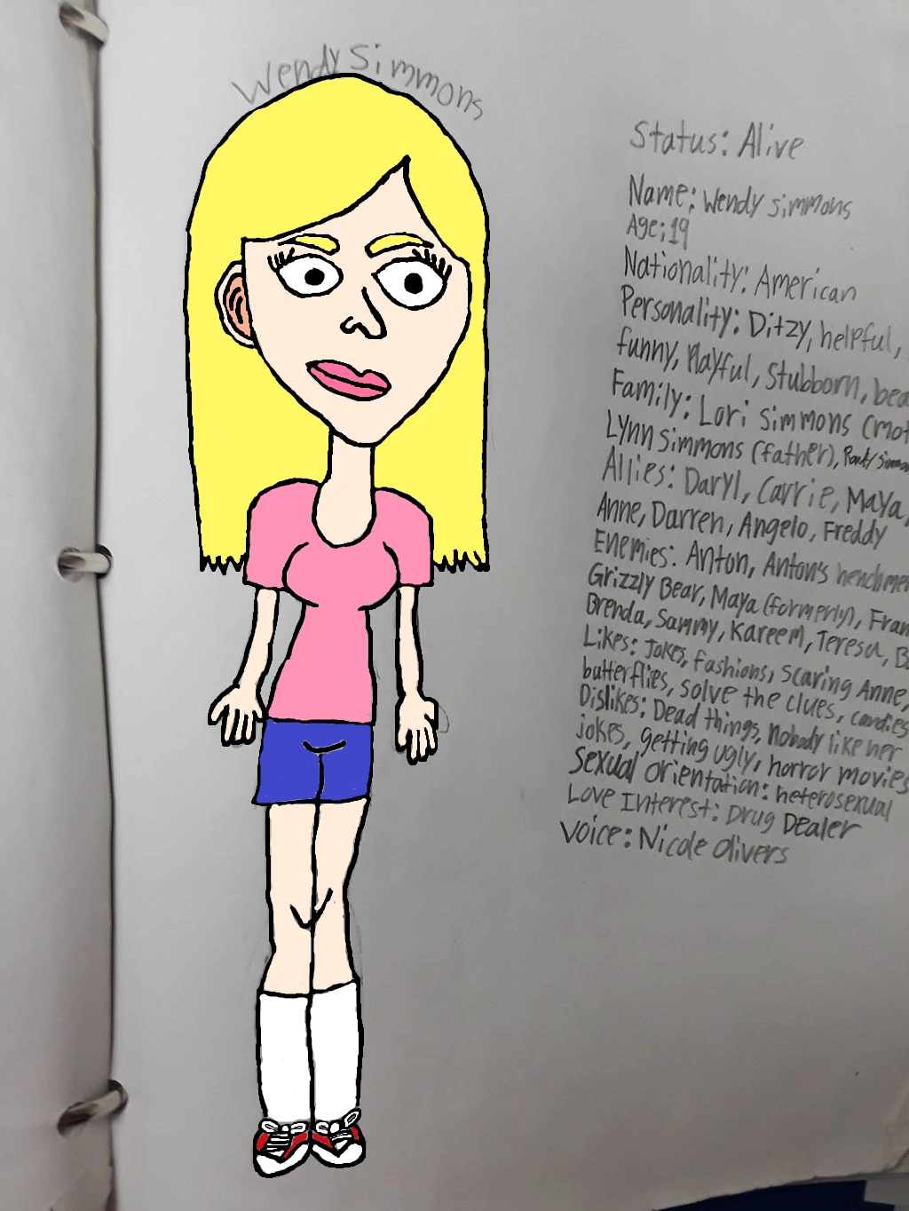 Wendy Simmons | Idea Wiki | Fandom