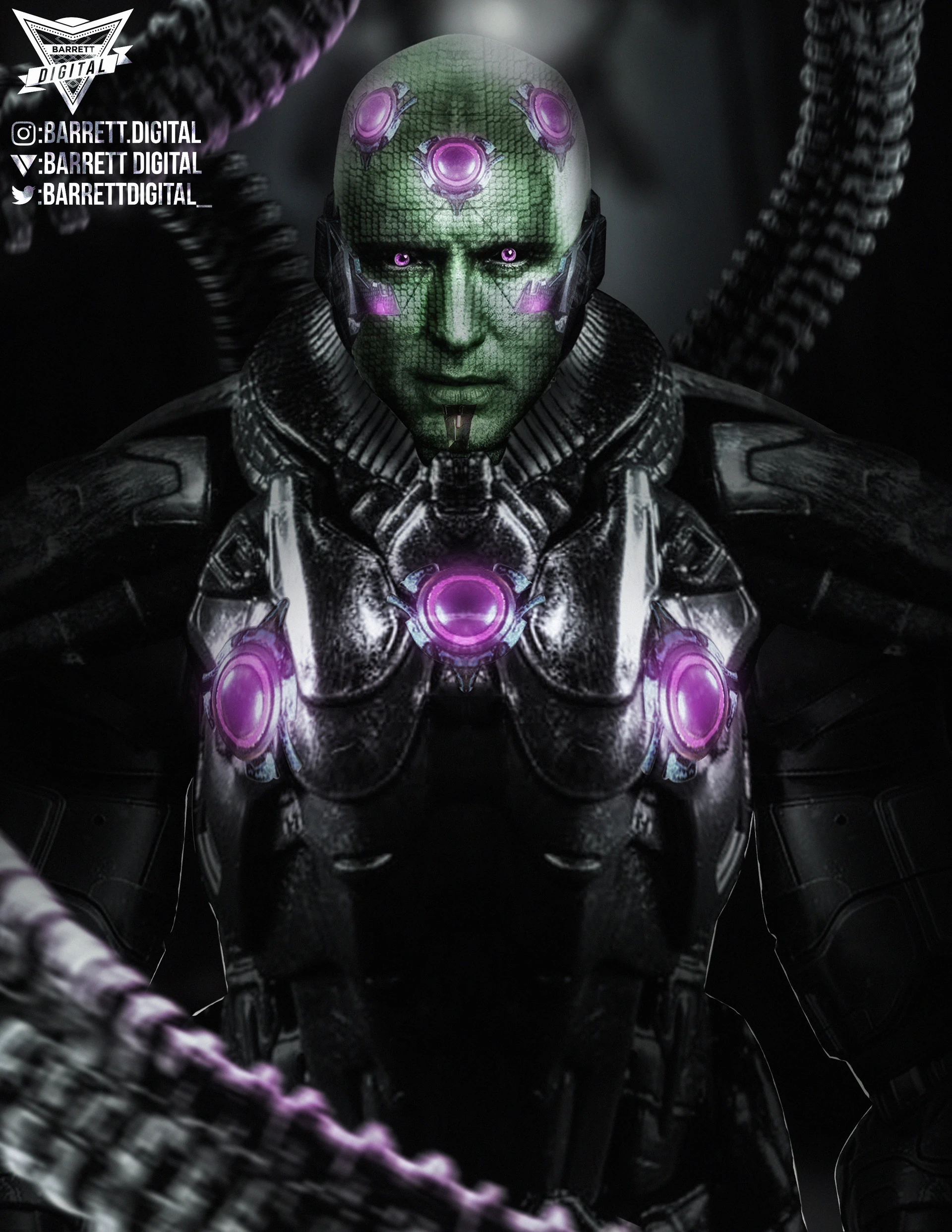 Brainiac Dc Universe Space