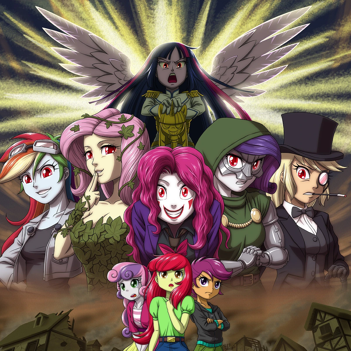 The Mane Six (The Death, Regeneration and Return of Lorcan Darcy ...