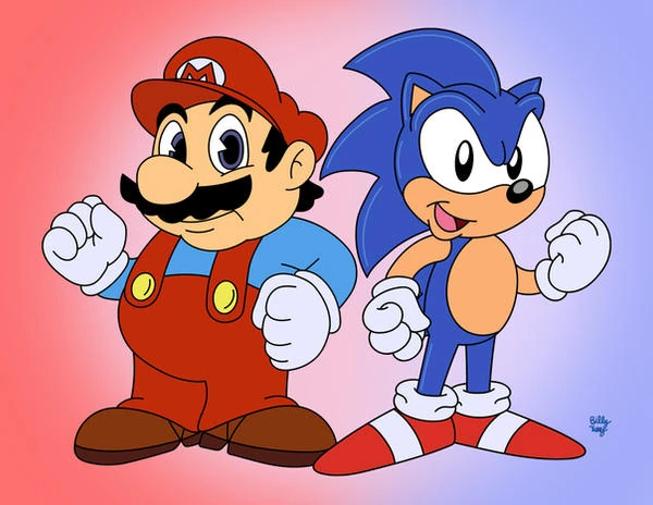 Mario X Sonic