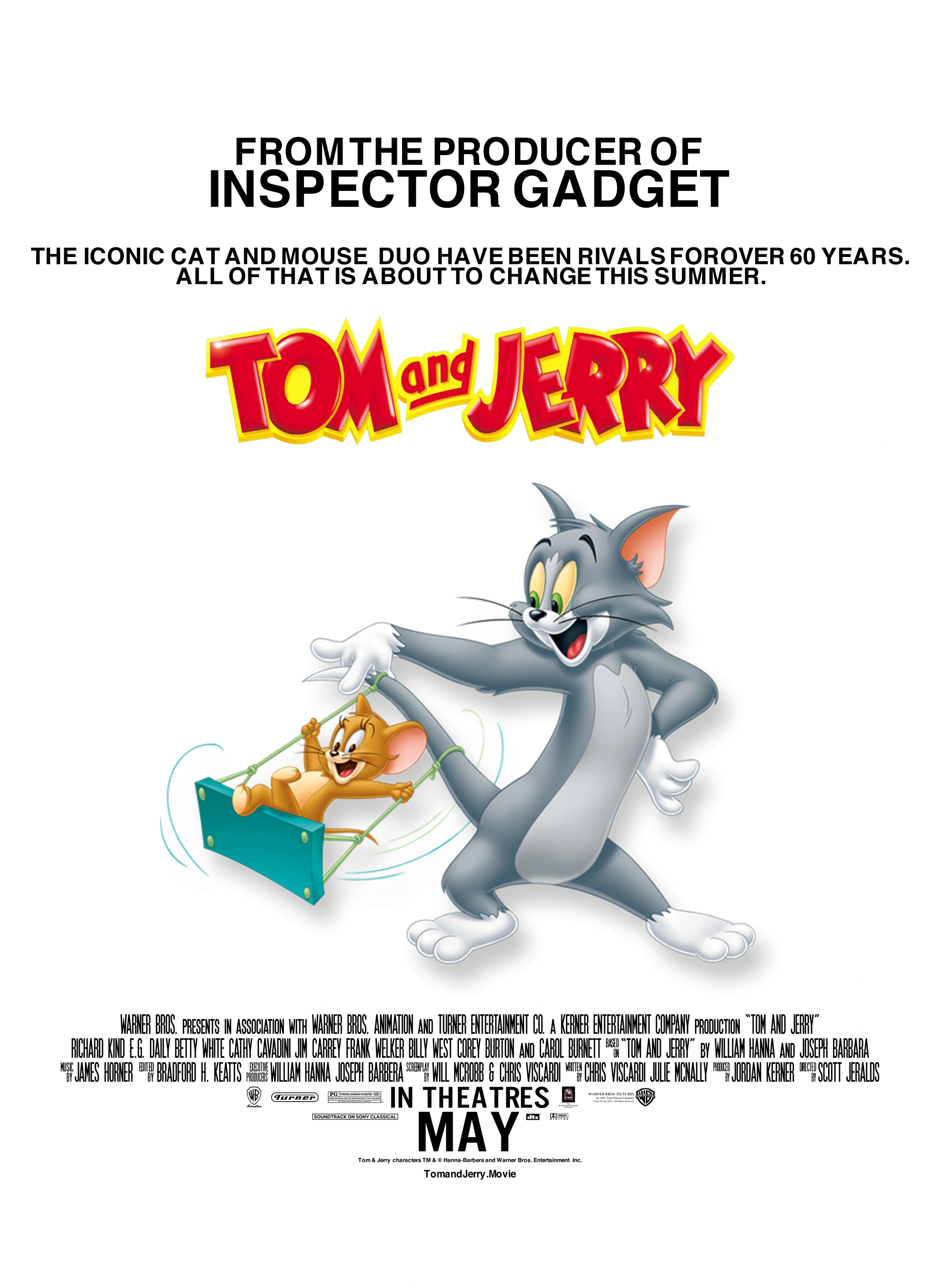 Tom And Jerry The Movie Poster