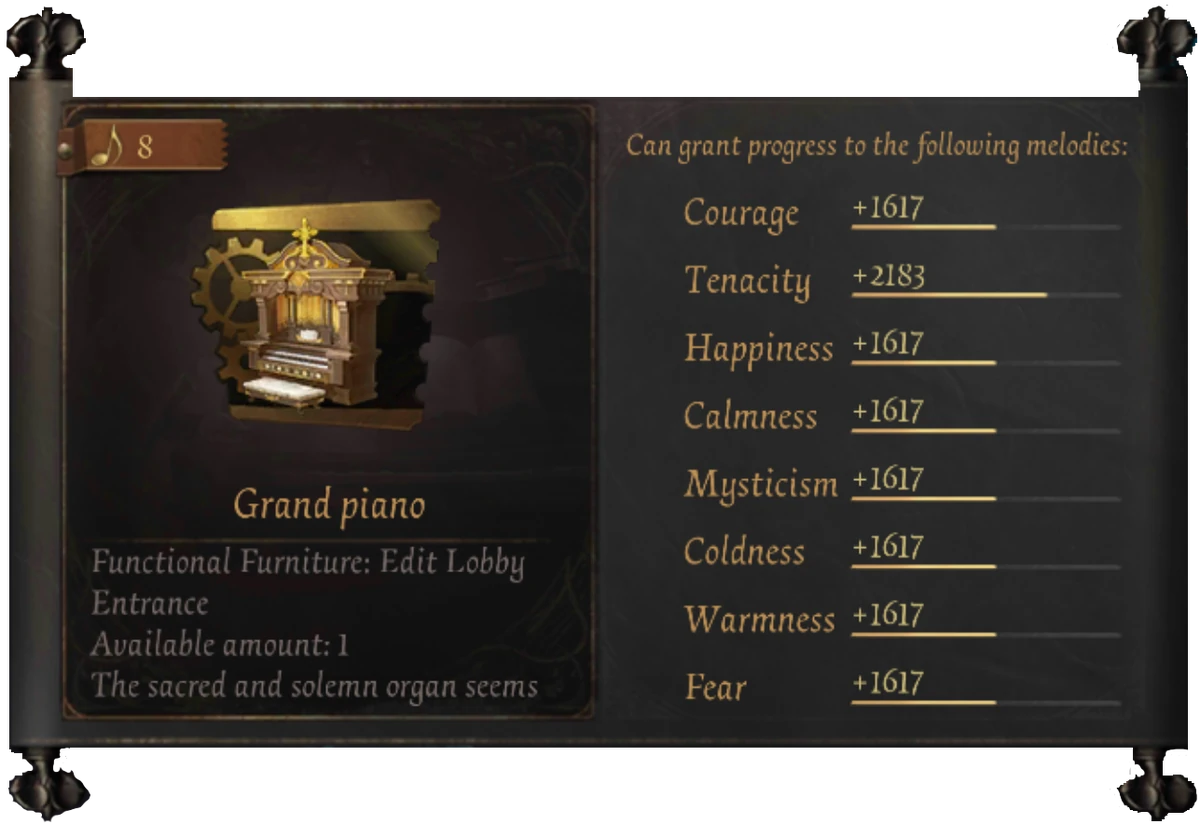 Grand Piano - Identity V Wiki