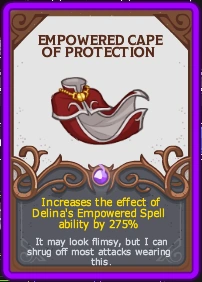 Delina/Empowered Cape of Protection | Idle Champions of the Forgotten ...