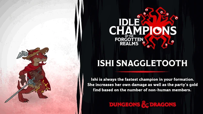 Ishi/Gallery | Idle Champions of the Forgotten Realms Wiki | Fandom