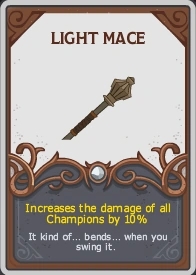 Regis/Light Mace | Idle Champions of the Forgotten Realms Wiki | Fandom