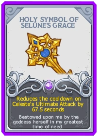 Celeste/Holy Symbol of Selûne's Grace | Idle Champions of the Forgotten ...