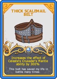 Celeste/Thick Scalemail Belt | Idle Champions of the Forgotten Realms ...