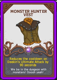 Deekin/Monster Hunter Vest | Idle Champions of the Forgotten Realms ...