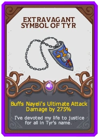 Nayeli/Extravagant Symbol of Tyr | Idle Champions of the Forgotten ...