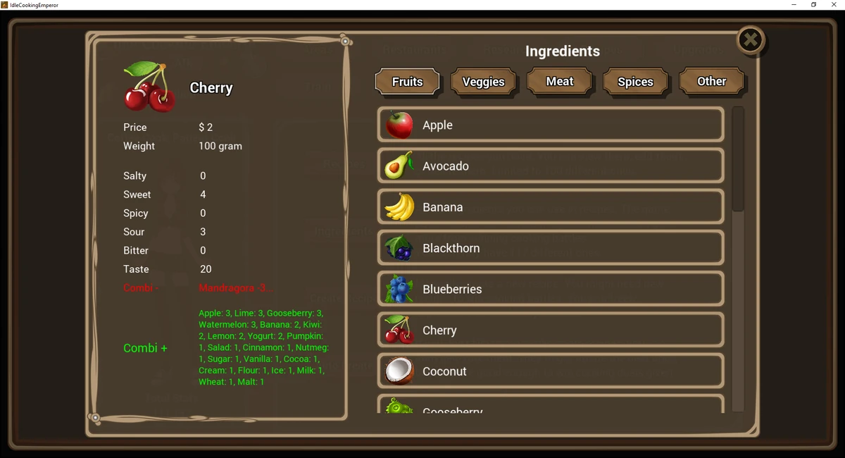 Cherry | Idle Cooking Emperor Wiki | Fandom