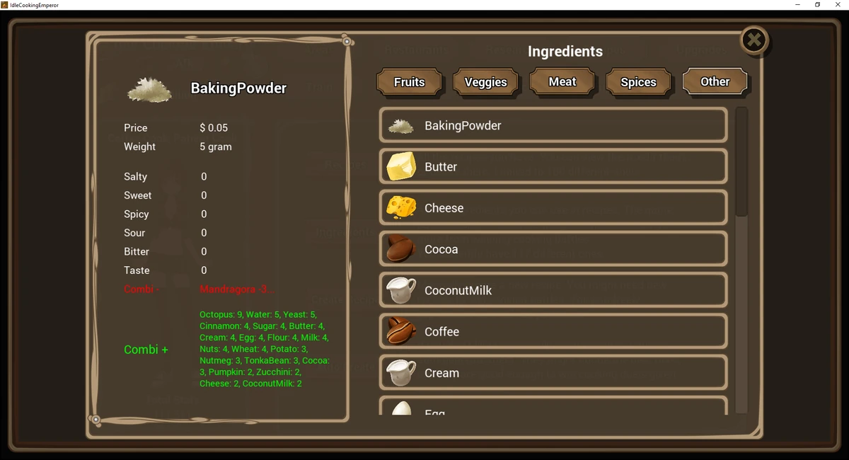 BakingPowder | Idle Cooking Emperor Wiki | Fandom