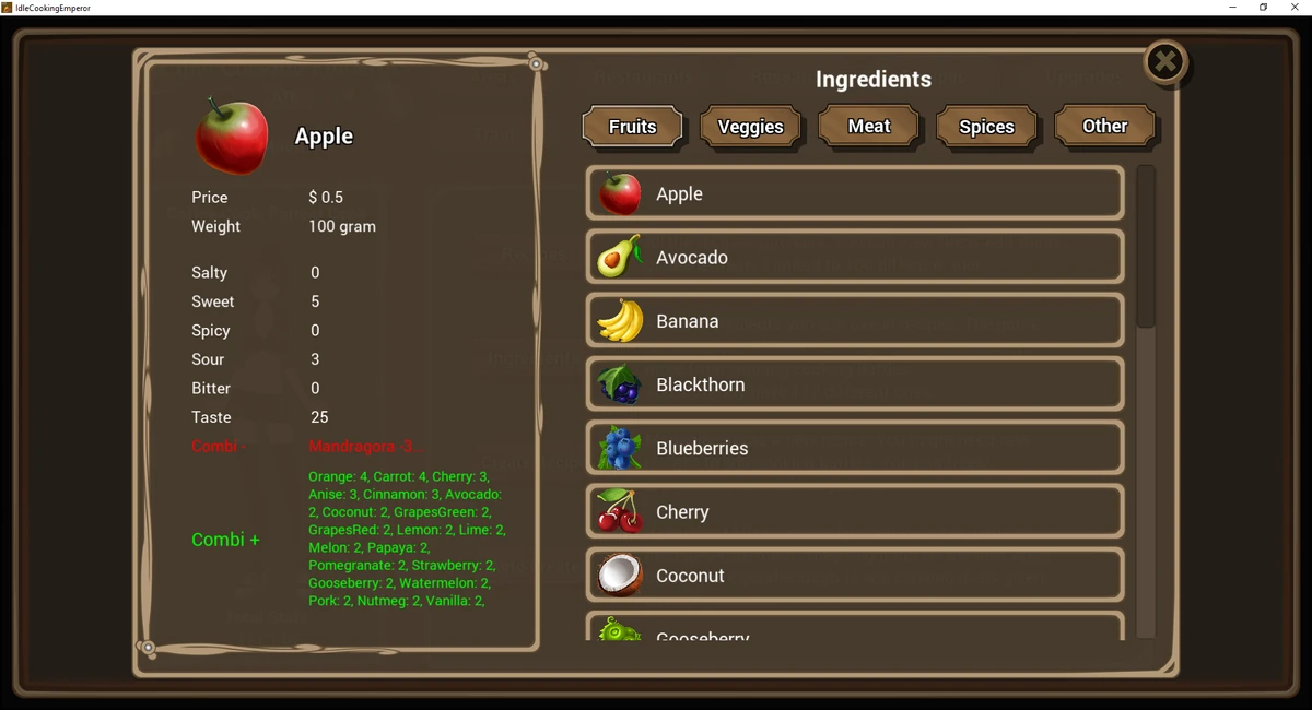 Apple | Idle Cooking Emperor Wiki | Fandom