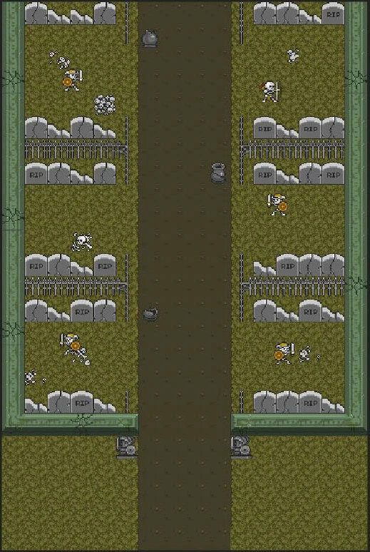 Lv. 3 - Graveyard Entrance | Idle Raiders Wiki | Fandom