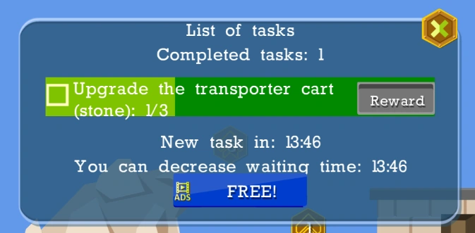 Tasks | Idle Tower Builder Wiki | Fandom