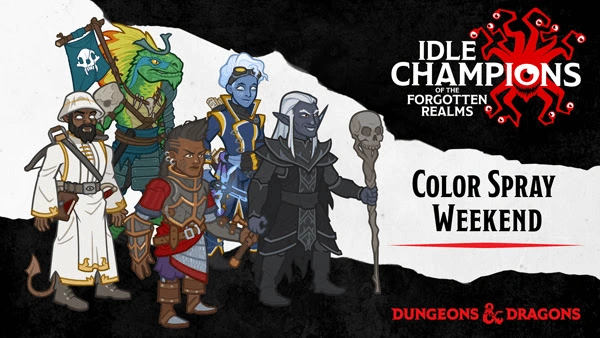 Color Spray Weekend - Idle Champions of the Forgotten Realms Wiki