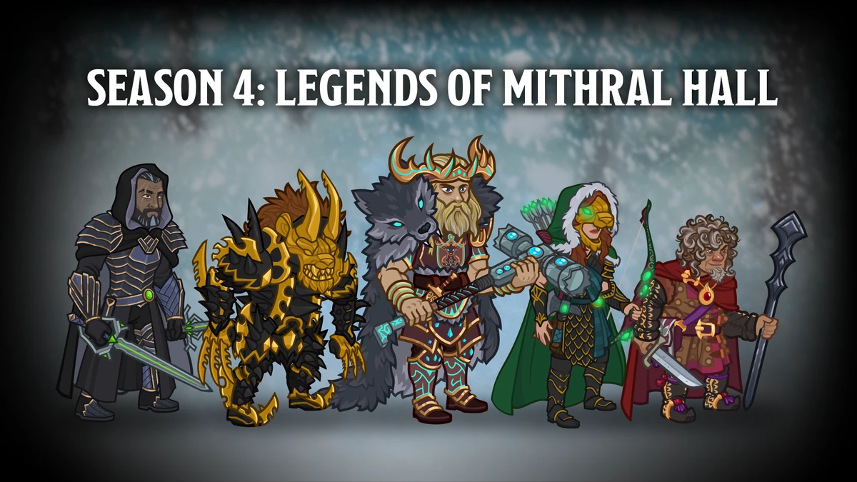 Season Four: Legends of the Mithral Hall - Idle Champions of the ...