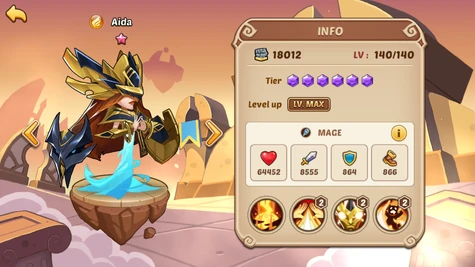 Aida | IdleHeroes Wiki | Fandom
