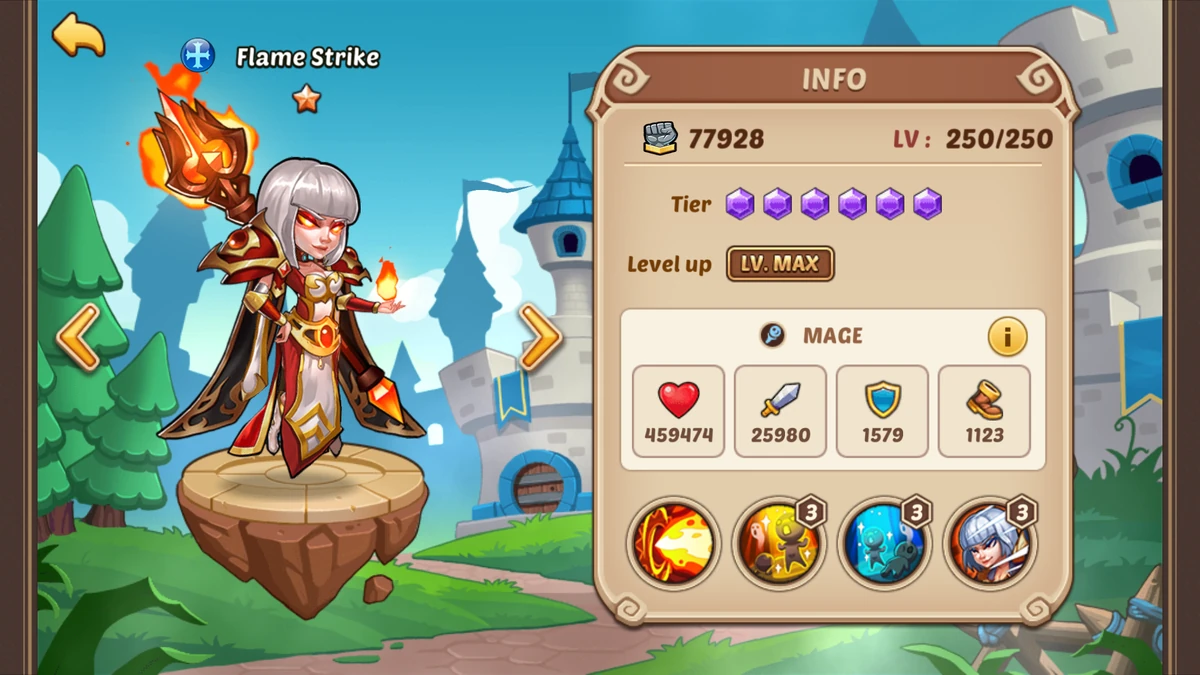 Flame Strike | IdleHeroes Wiki | Fandom