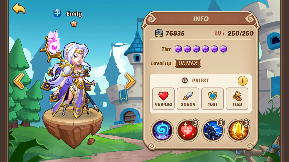 Emily | IdleHeroes Wiki | Fandom