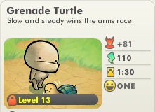 Grenade Turtle | Idle Worship Wiki | Fandom