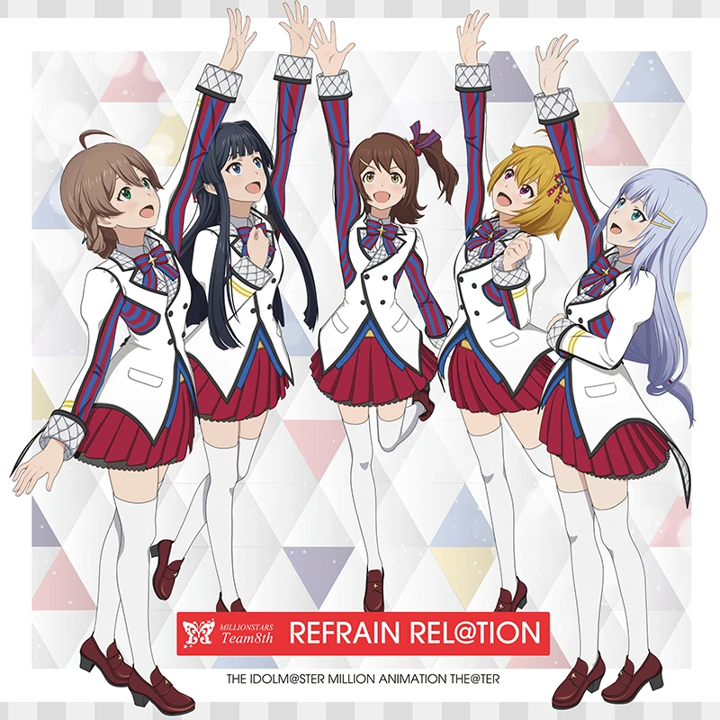 THE IDOLM@STER MILLION ANIMATION THE@TER MILLIONSTARS Team8th "REFRAIN ...