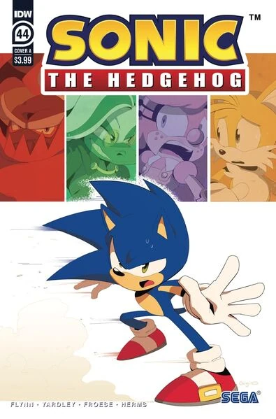 IDW Sonic the Hedgehog Issue 44 | Wiki IDW Sonic Hub | Fandom