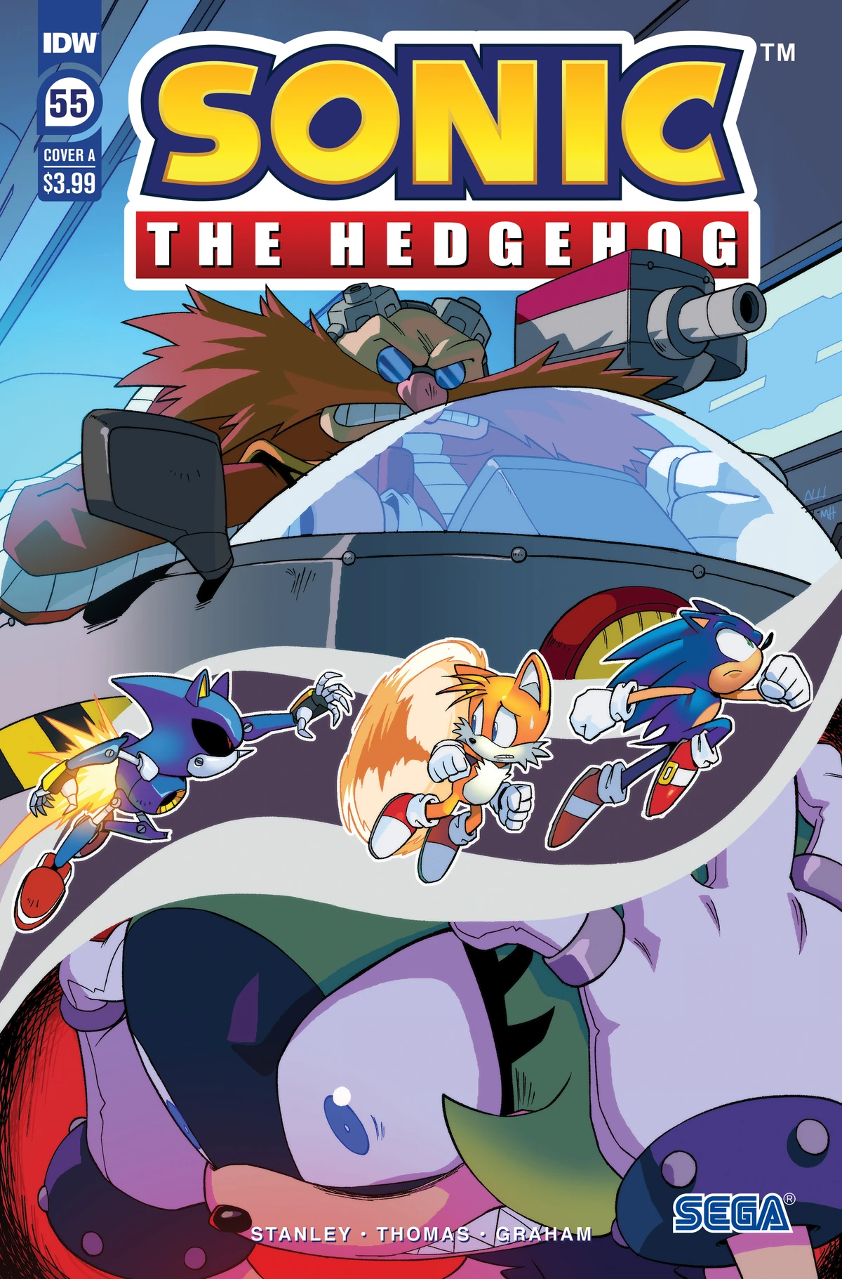 IDW Sonic the Hedgehog Issue 55 | Wiki IDW Sonic Hub | Fandom