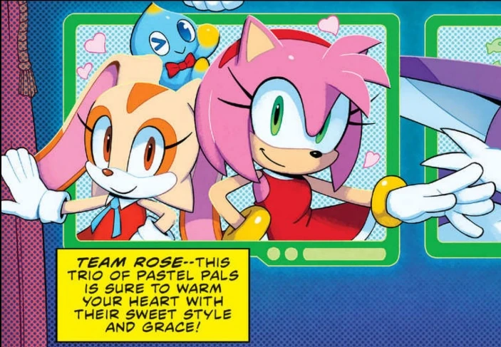 Team Rose | Wiki Sonic IDW News | Fandom