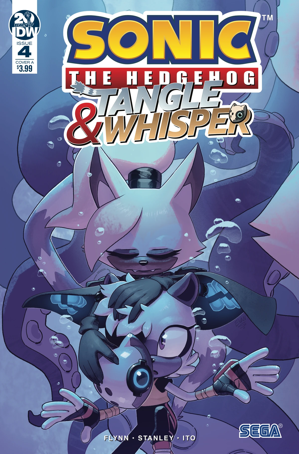 Sonic the Hedgehog: Tangle & Whisper Issue 4 | Wiki Sonic IDW News | Fandom