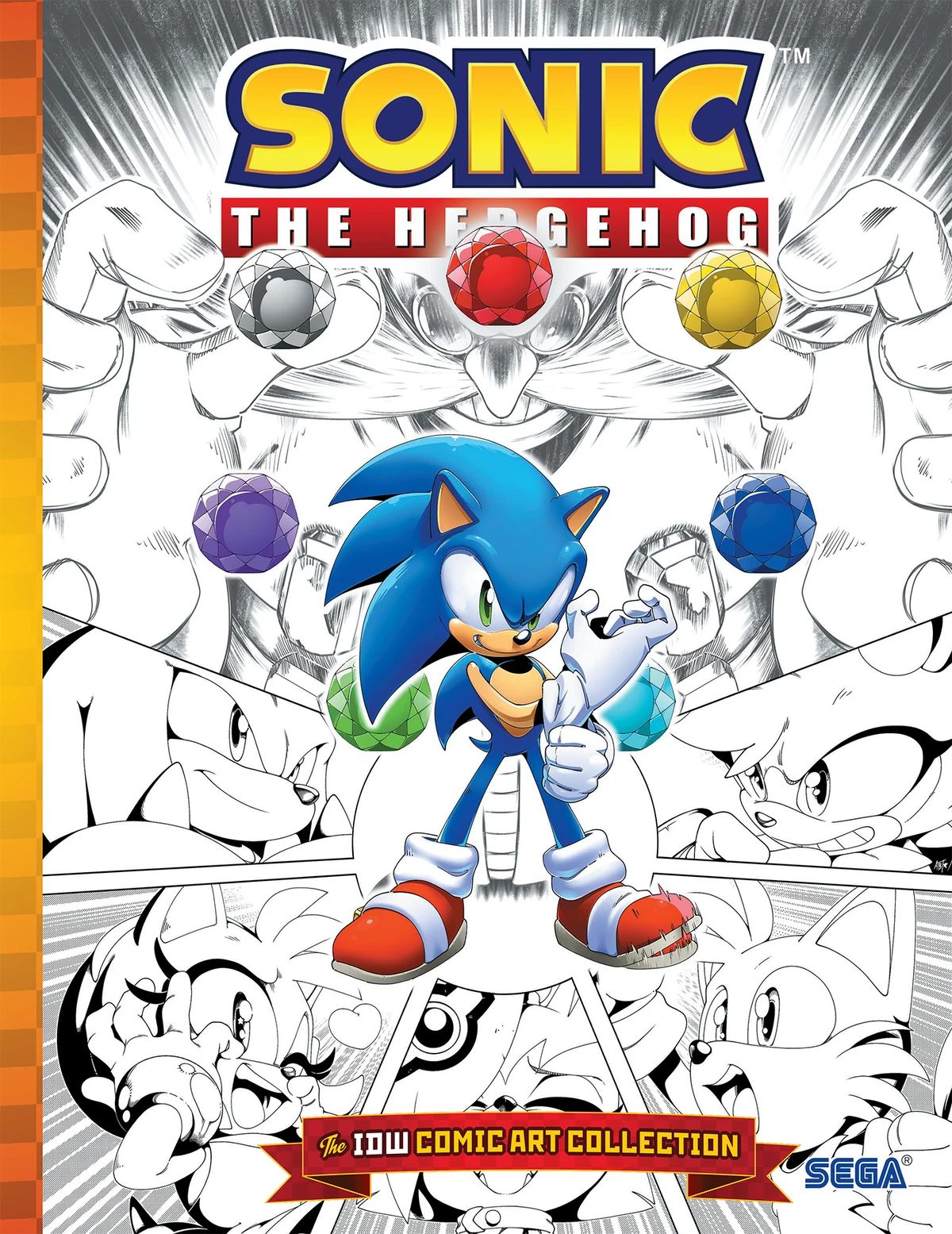 Sonic the Hedgehog: The IDW Comic Art Collection | Wiki Sonic IDW News ...