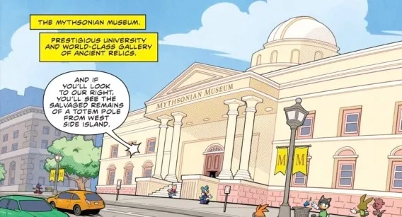 Mythsonian Museum | Wiki Sonic IDW News | Fandom