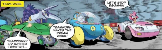 Team Rose (TSR one-shot) | Wiki Sonic IDW News | Fandom