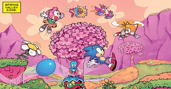 Spring Valley Zone | Wiki Sonic IDW News | Fandom
