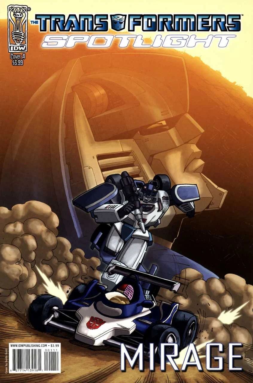 The Transformers: Spotlight – Mirage | IDW Revolution Wiki | Fandom