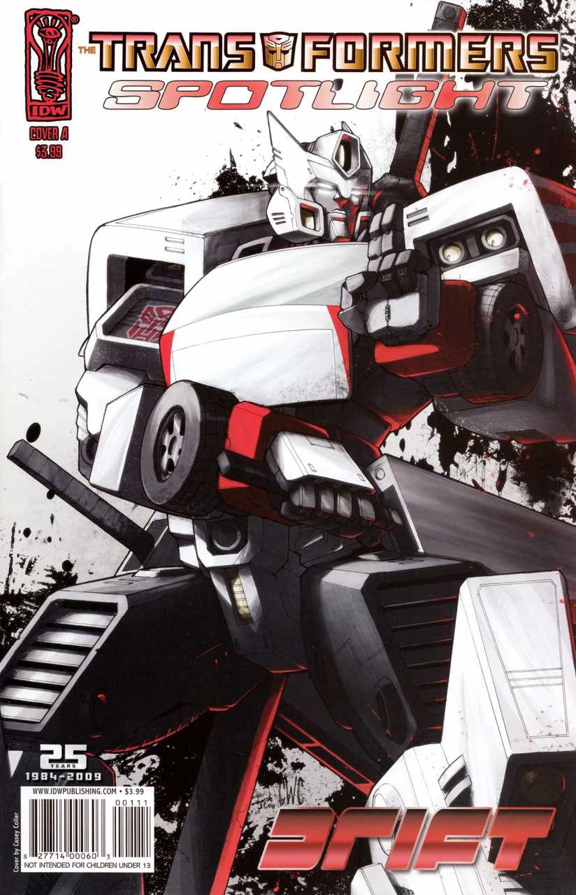 The Transformers: Spotlight – Drift | IDW Revolution Wiki | Fandom
