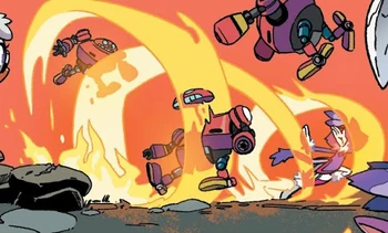 Fire Boost | IDW Sonic Hub | Fandom