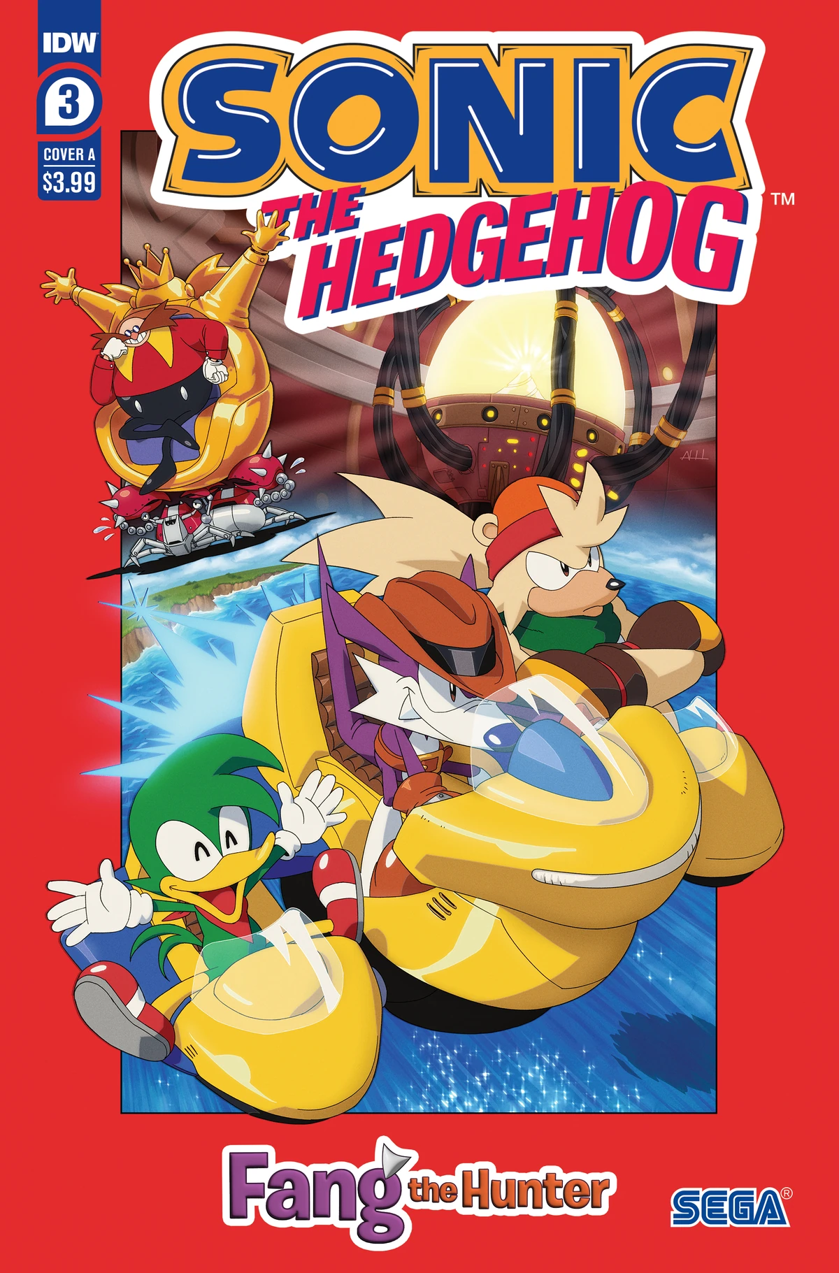 Sonic the Hedgehog: Fang the Hunter Issue 3 | IDW Sonic Hub | Fandom