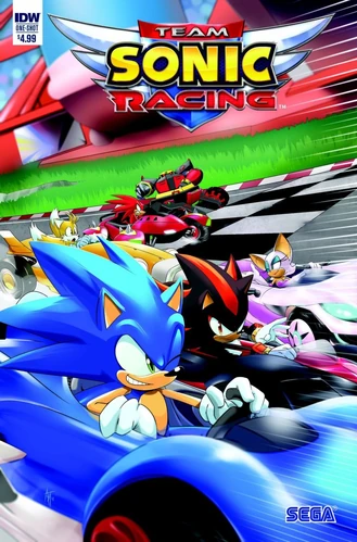 Team Sonic Racing One-shot | IDW Sonic Hub | Fandom
