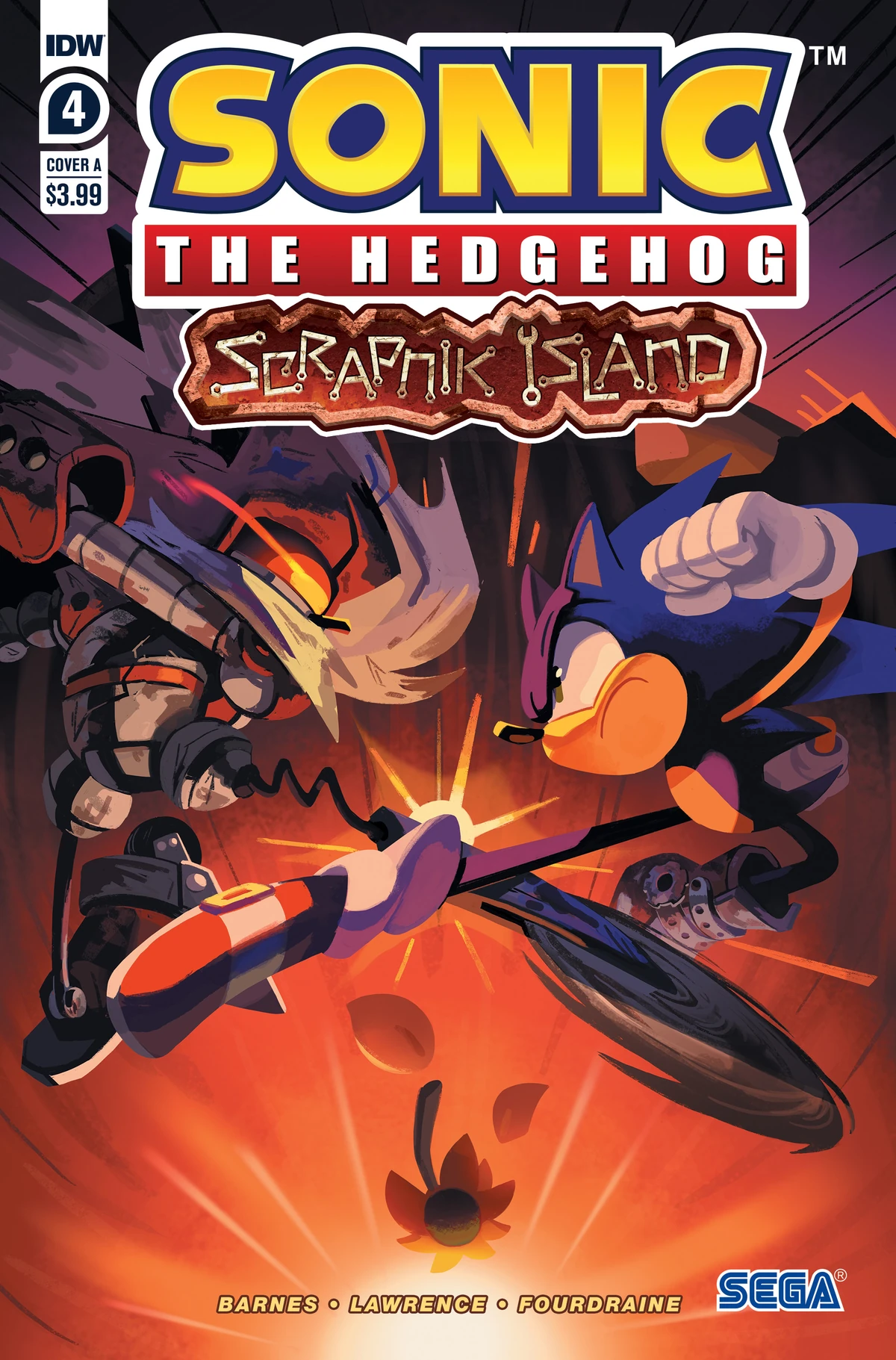 Sonic the Hedgehog: Scrapnik Island Issue 4 | IDW Sonic Hub | Fandom