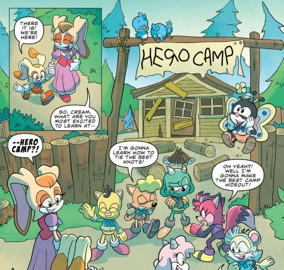 Hero Camp | IDW Sonic Hub | Fandom