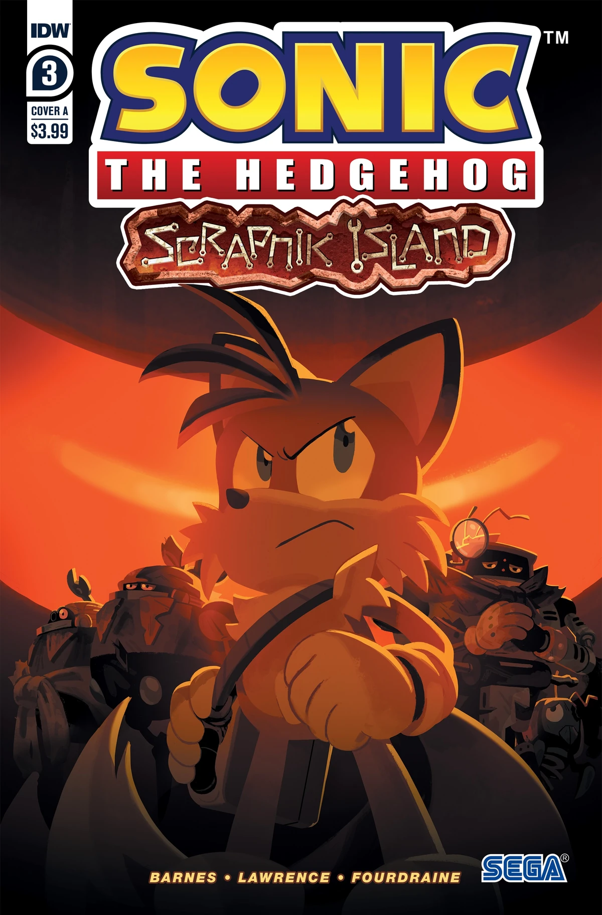 Sonic the Hedgehog: Scrapnik Island Issue 3 | IDW Sonic Hub | Fandom